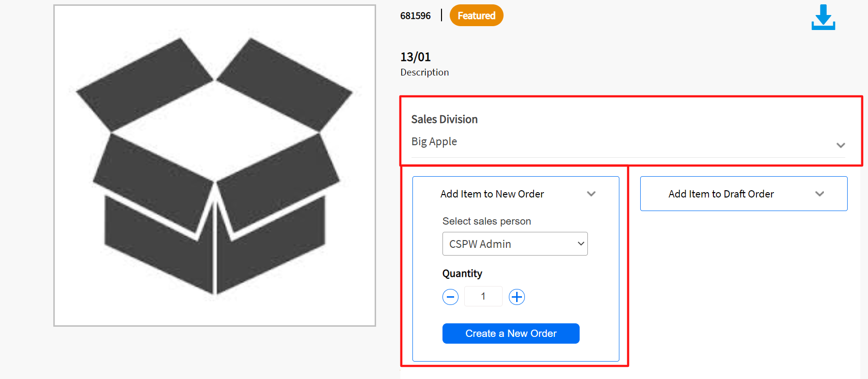 How to place a new order? – POS Warehouse Support