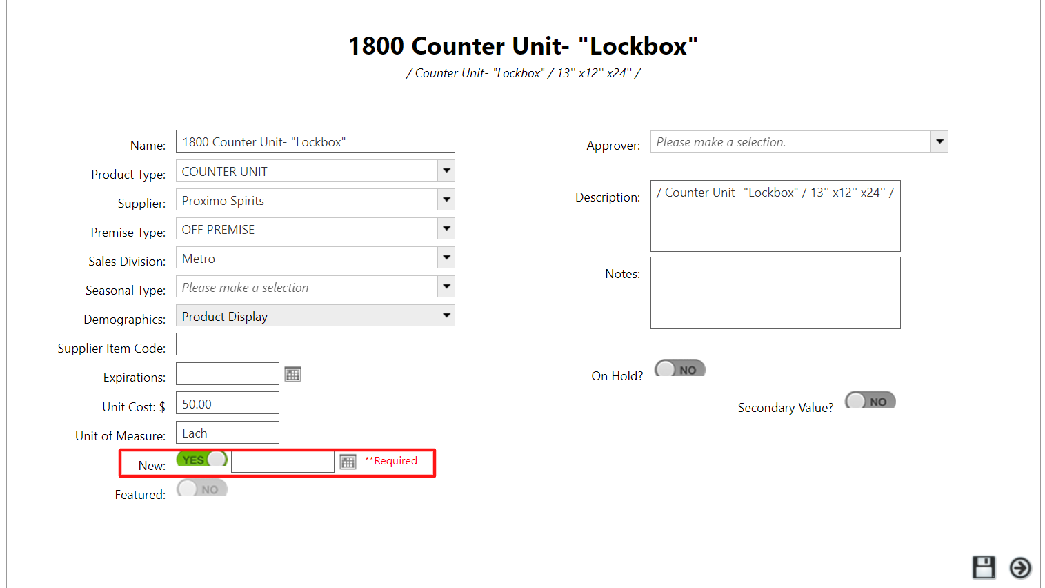 How to tag an item as new? – POS Warehouse Support