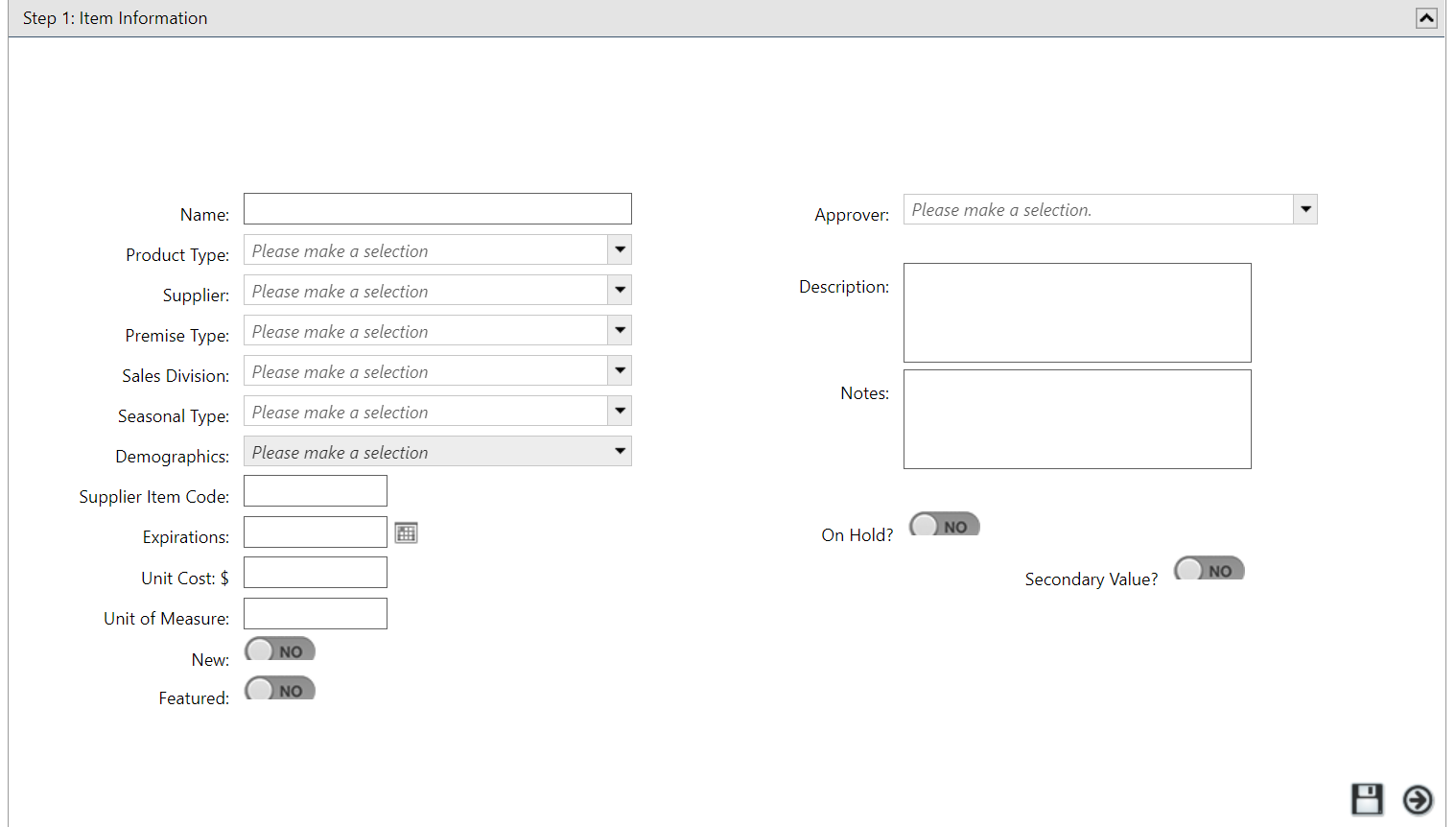 How to create an item? – POS Warehouse Support