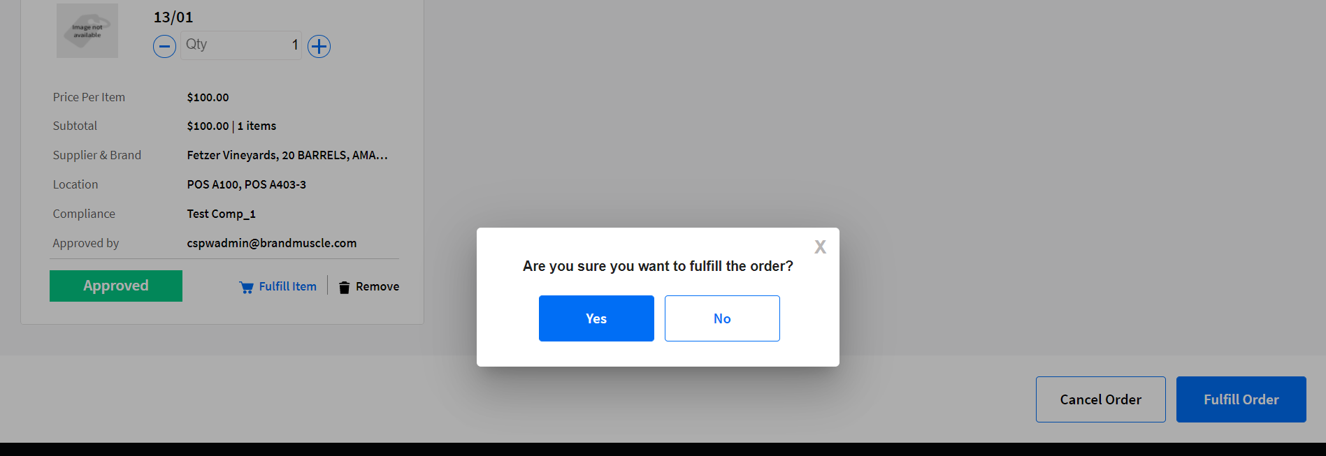 How to fulfill an order? – POS Warehouse Support