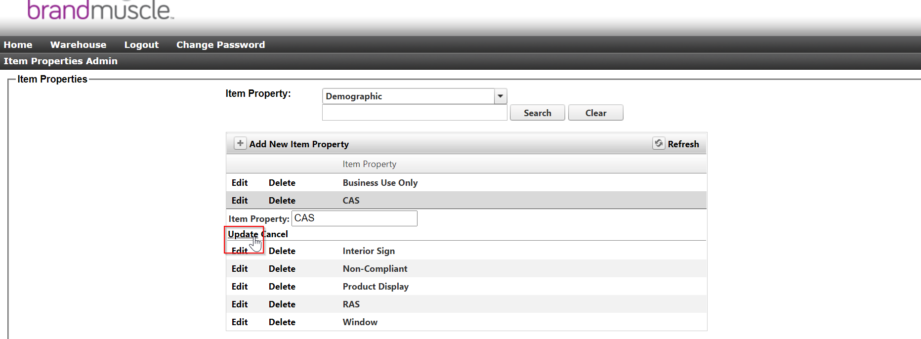 How to edit a demographic? – POS Warehouse Support