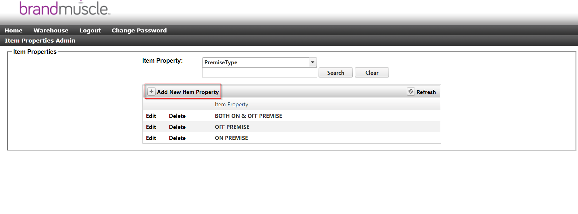 How to create a premise type? – POS Warehouse Support