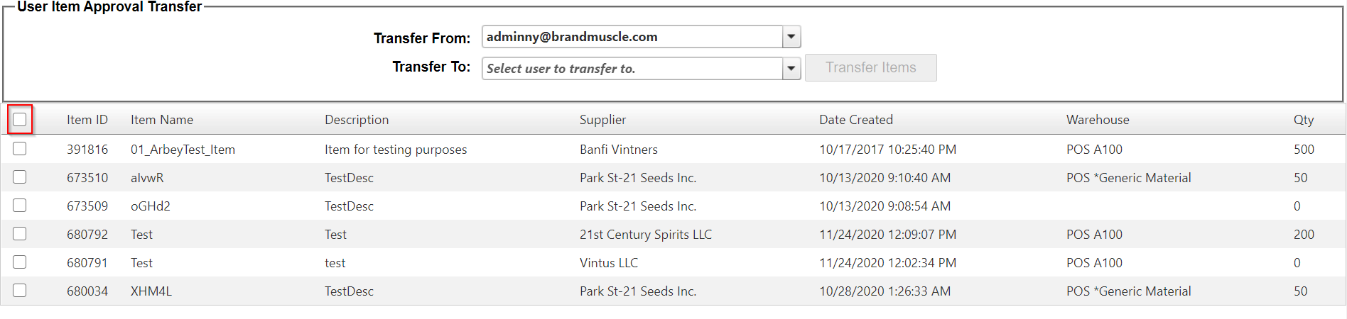 How to transfer the approval of an item from one approver to another ...