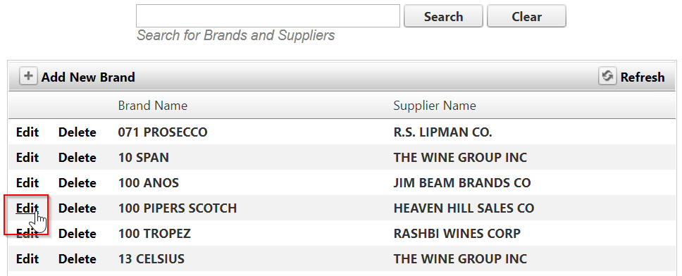How to edit a brand? – POS Warehouse Support