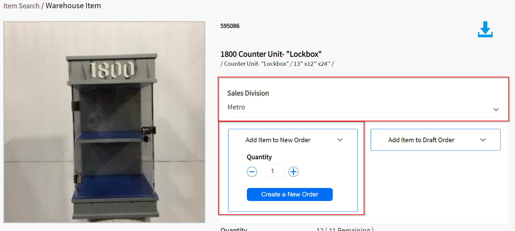 How to place a new order? – POS Warehouse Support
