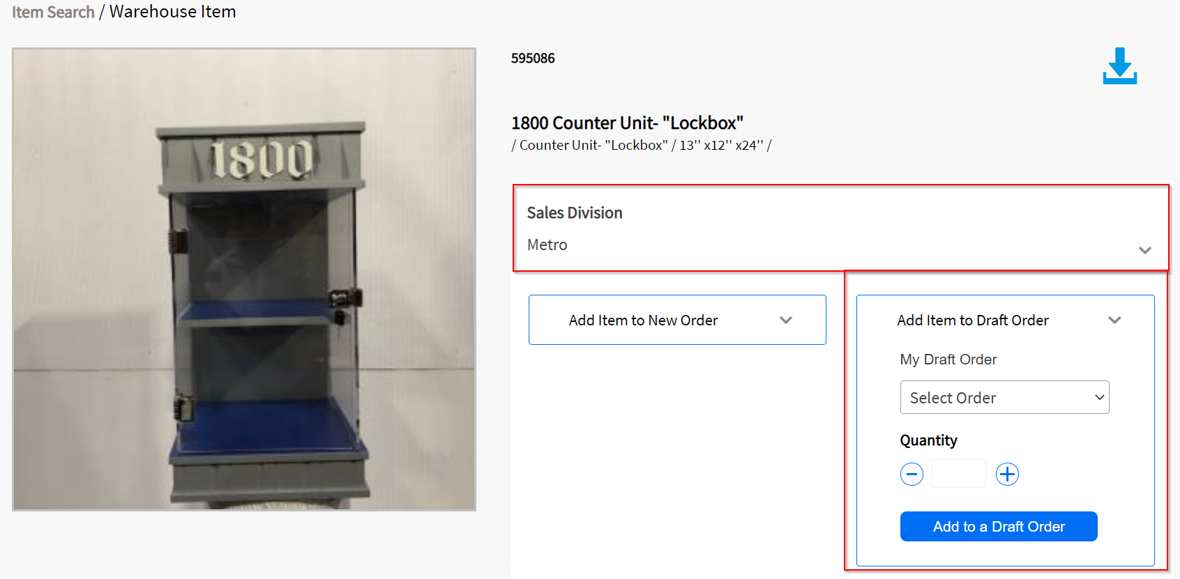 How to add an item to the draft order? – POS Warehouse Support